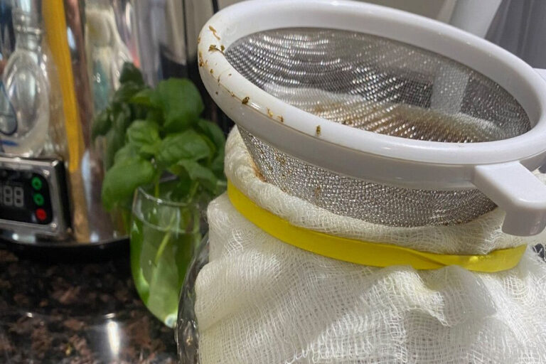 a step-by-step guide to making RSO - Max's Cannabanana Bread